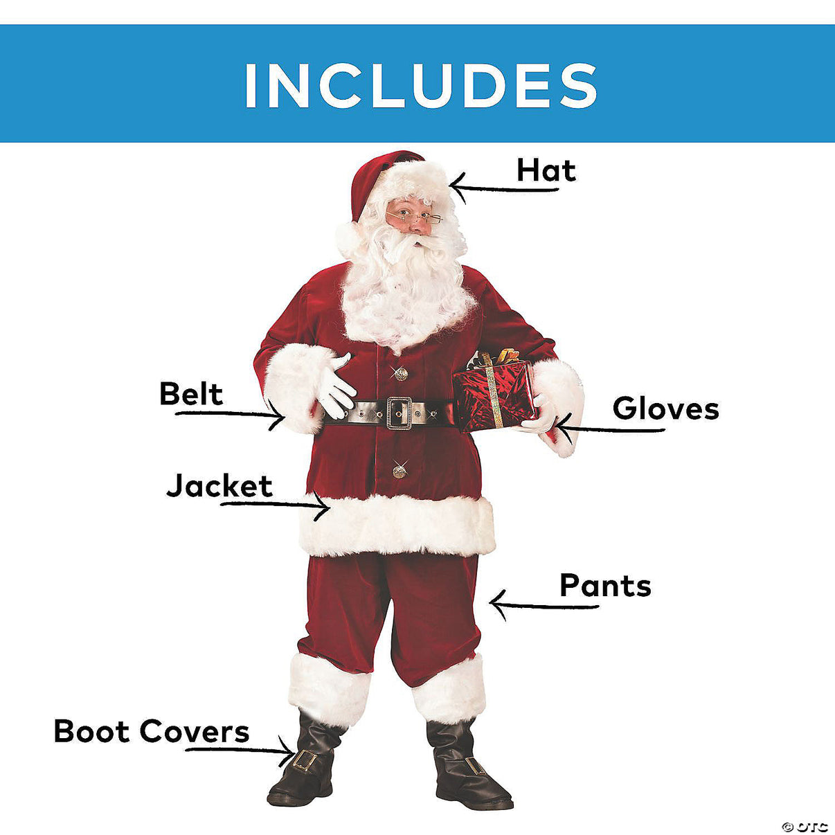 Men's Santa Suit Super Deluxe – The Costume Emporium